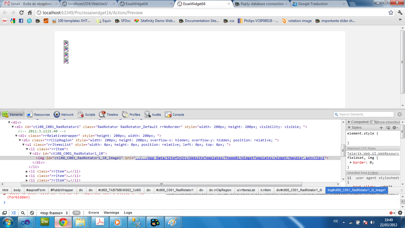 database connection - Sitefinity - General Discussions - Progress ...